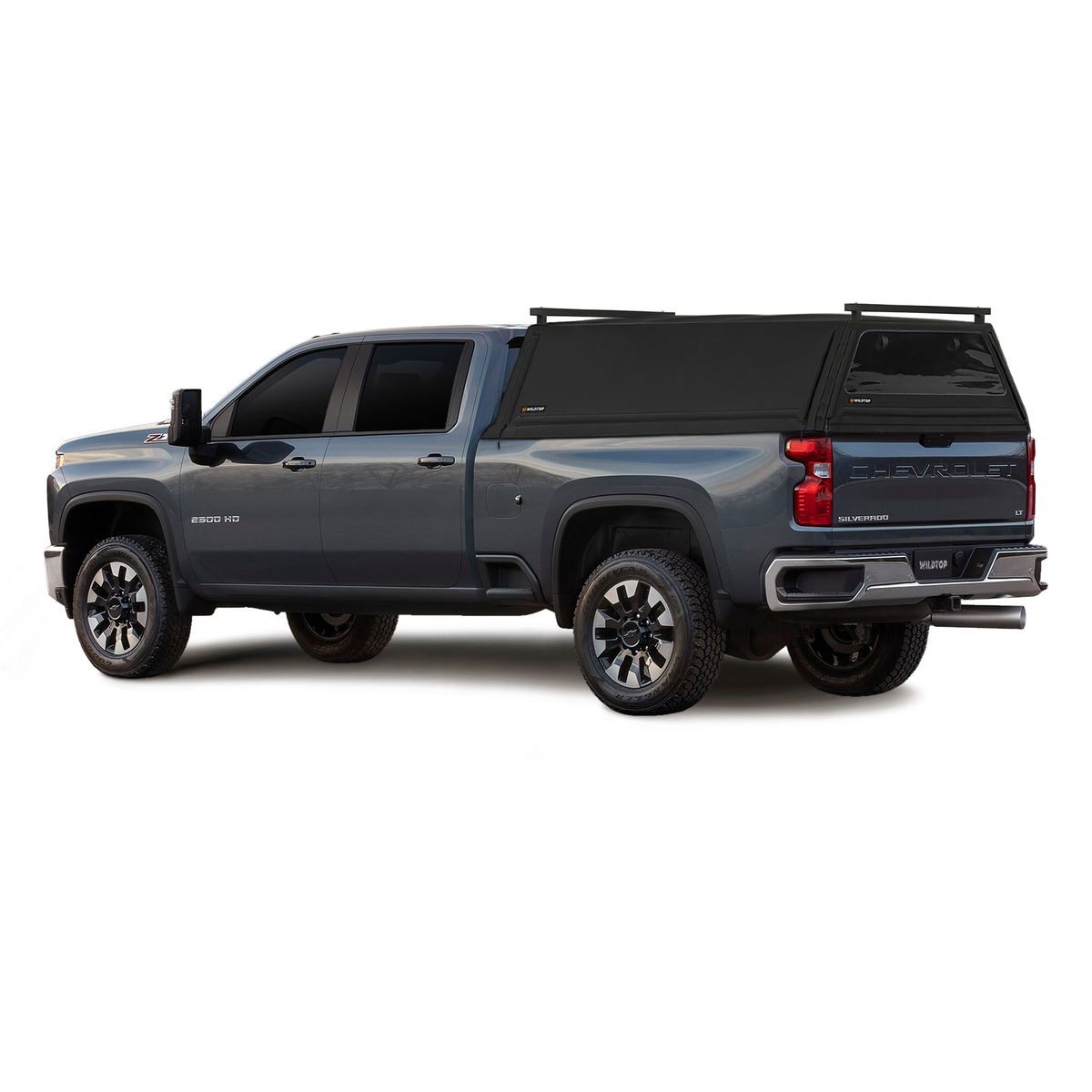 WildTop Truck Cap for Chevrolet Silverado 2019-Current 1500 Standard B ...