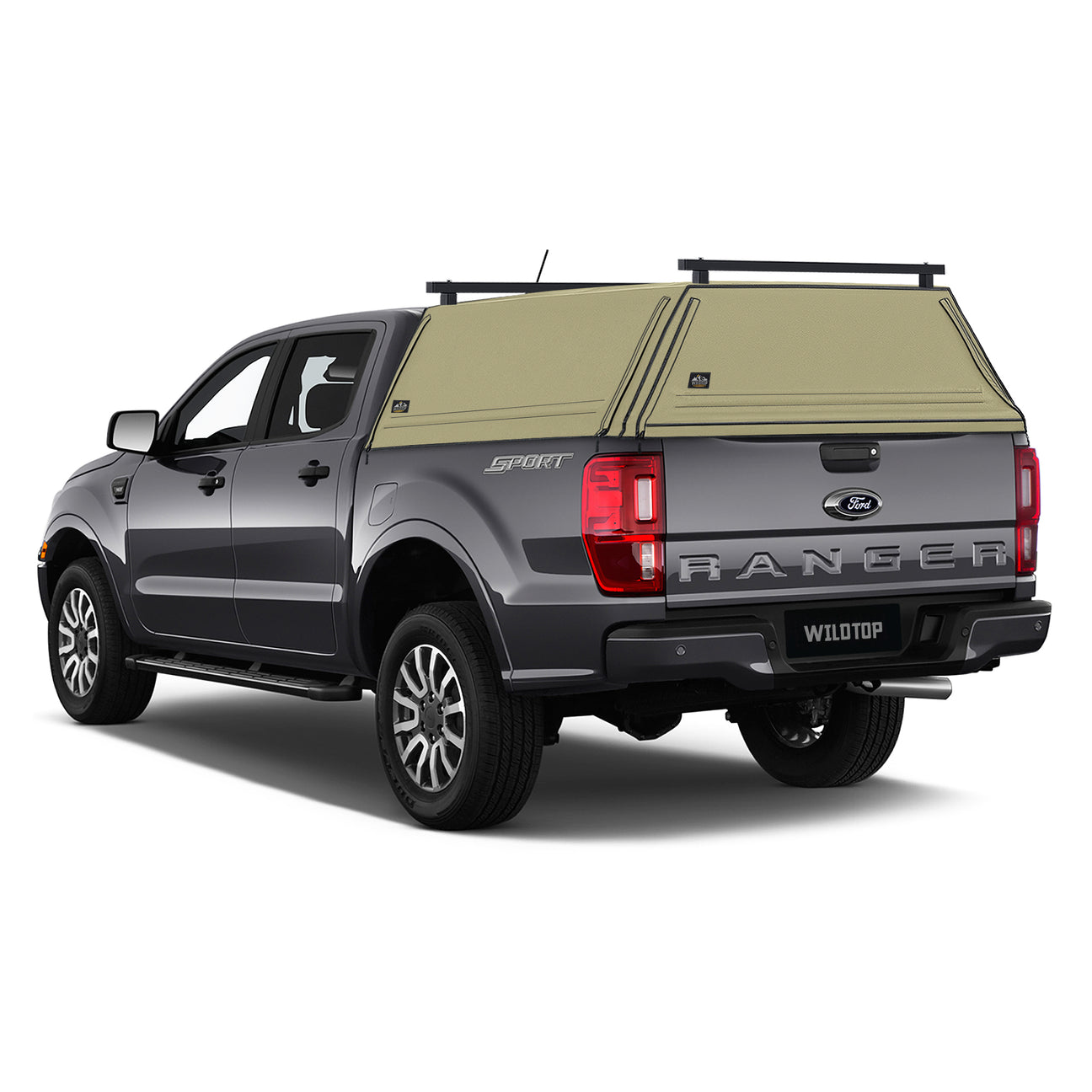WildTop 2019-2023 Ford Ranger Truck Cap for 5ft Bed (61.0 in) – WildTop ...