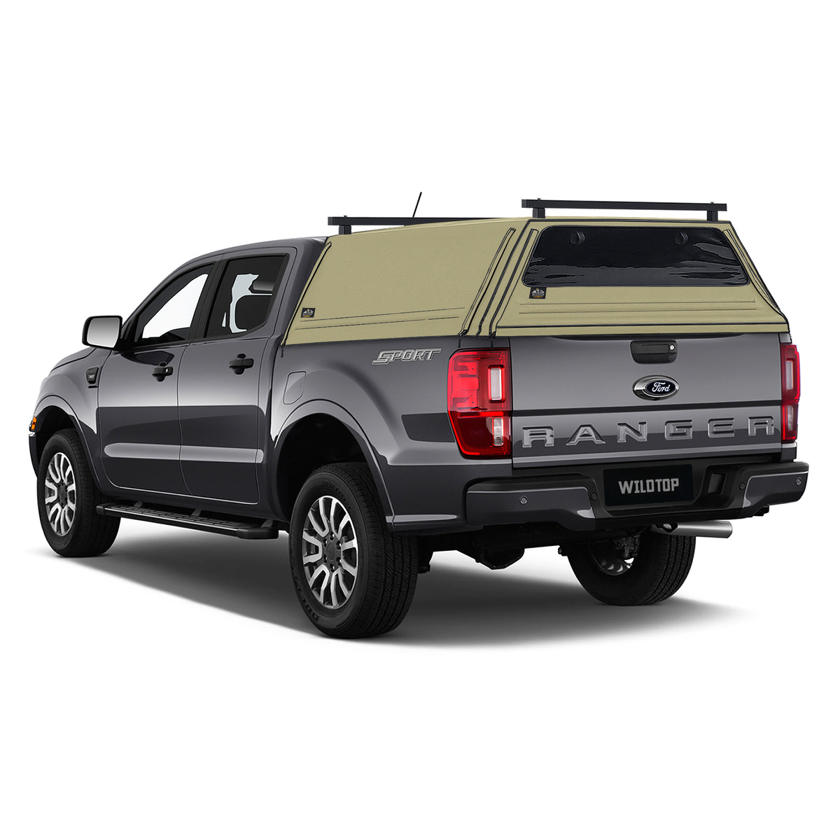 WildTop 2019-2023 Ford Ranger Truck Cap for 5ft Bed (61.0 in) – WildTop ...