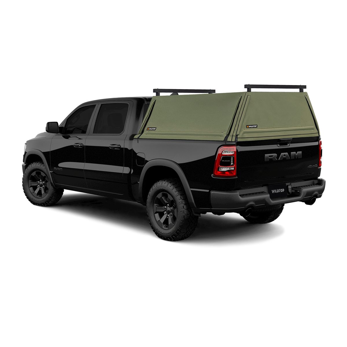 WildTop Soft Truck Cap for Ram 1500 2019-Current New Body Style DT 5'7 ...