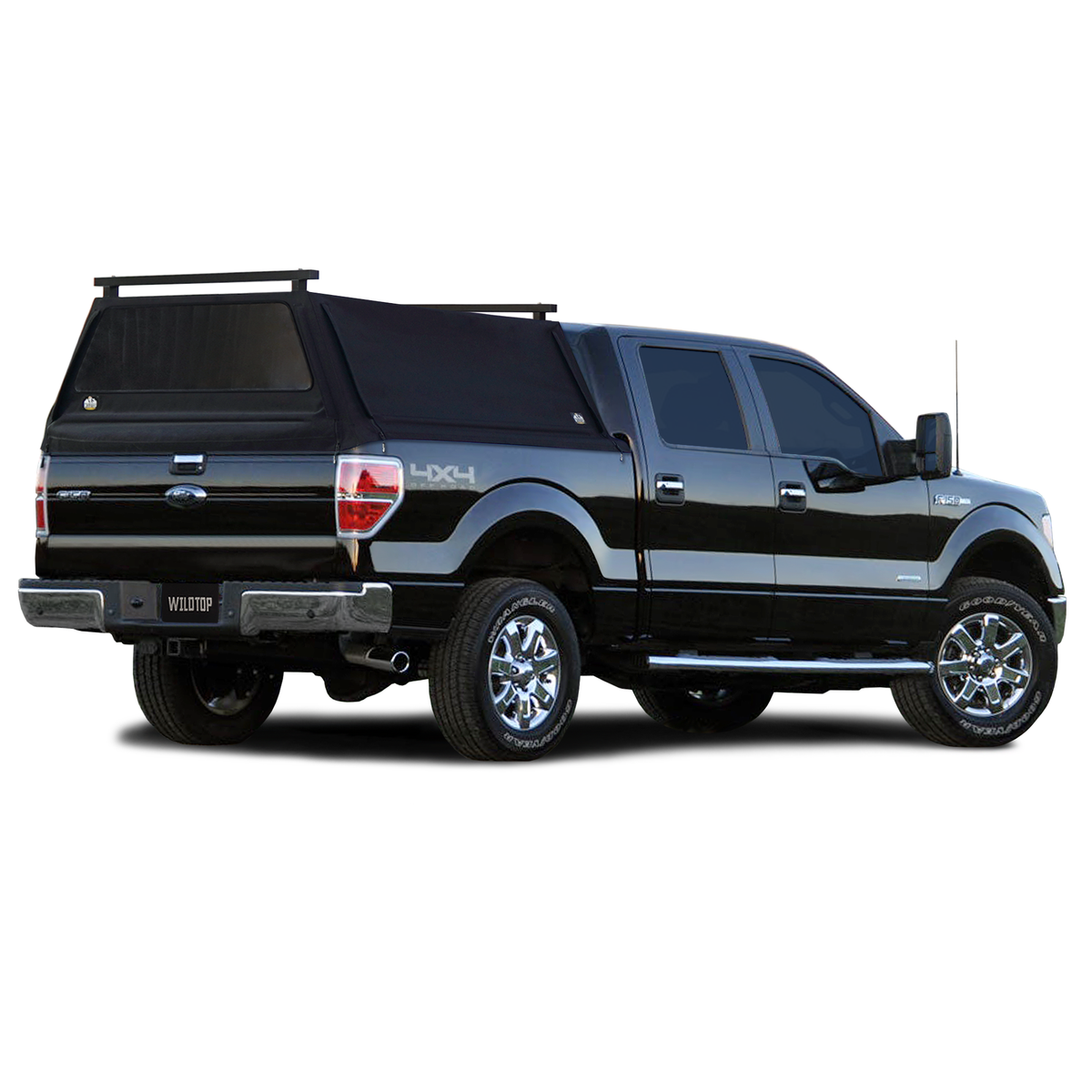 WildTop Soft Truck Cap For 2009 - 2014 Ford F-150 5.5 ft Bed (67.1 in ...