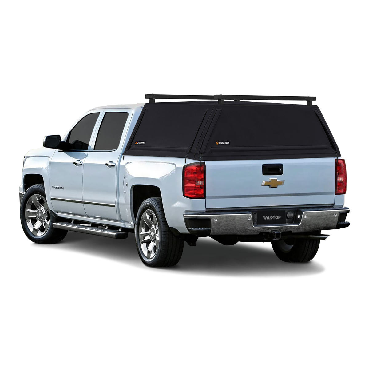 WildTop Truck Cap Chevrolet Silverado 2014-2018 Standard Bed (78.9 in ...