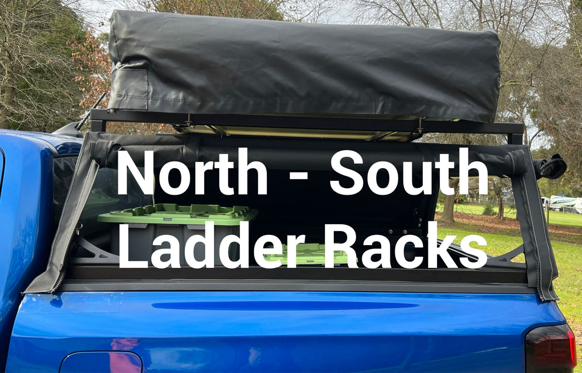 North-South Ladder Racks Add-On – WildTop Truck Caps
